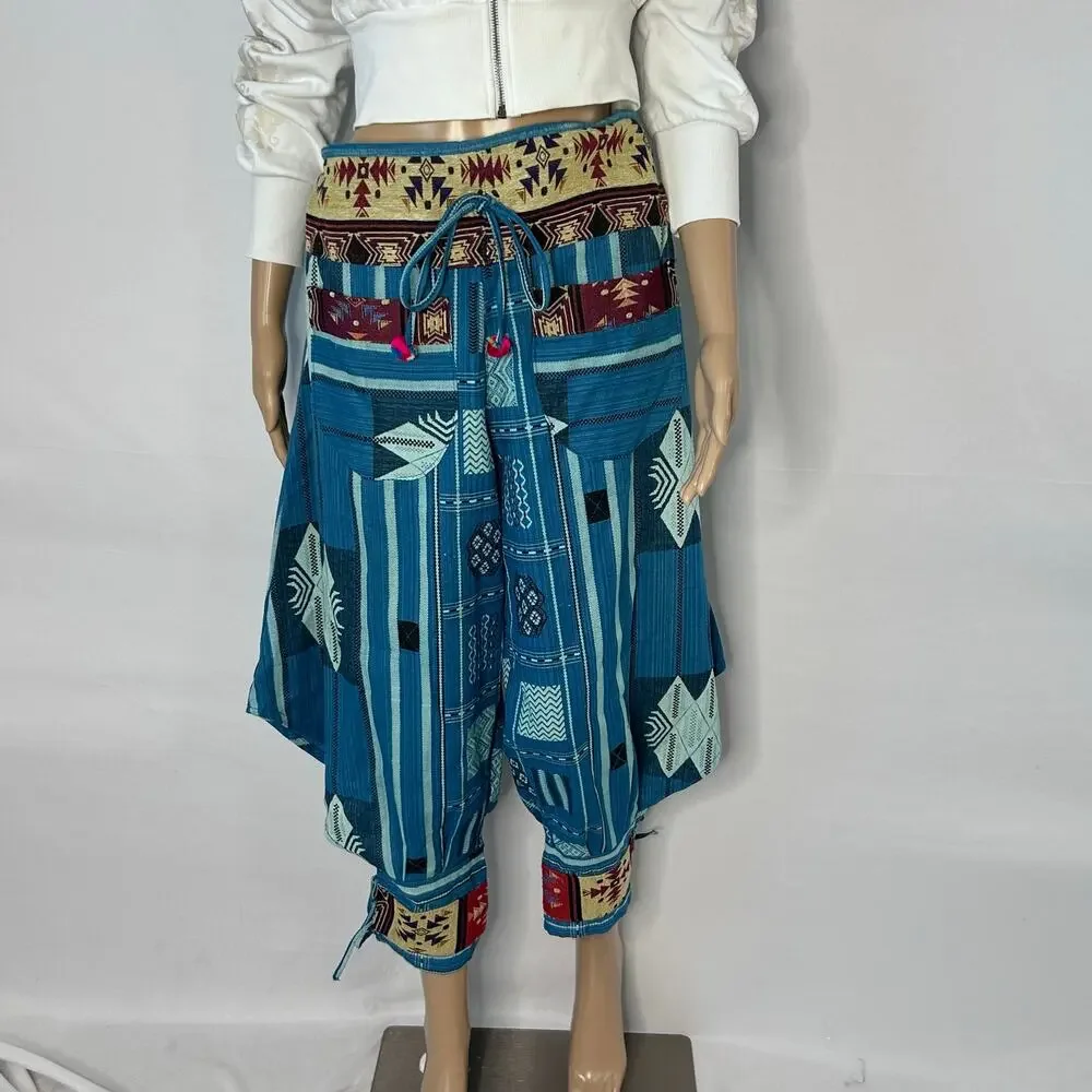 Unbranded | Pants & Jumpsuits | Boho Tribal Patchwork Harem Pants ...